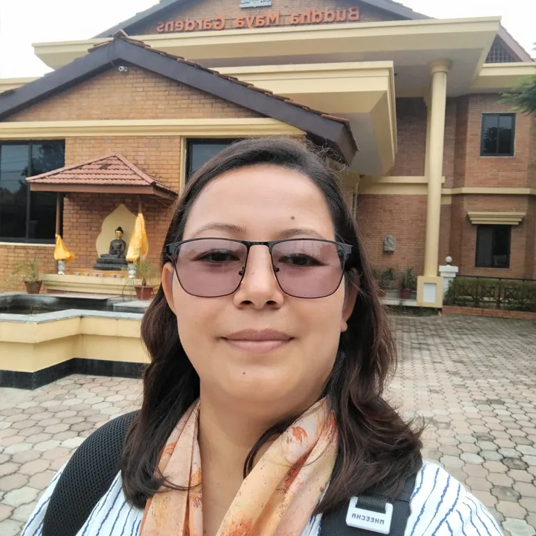 Pramila Bohora - Female tourist guide in Nepal